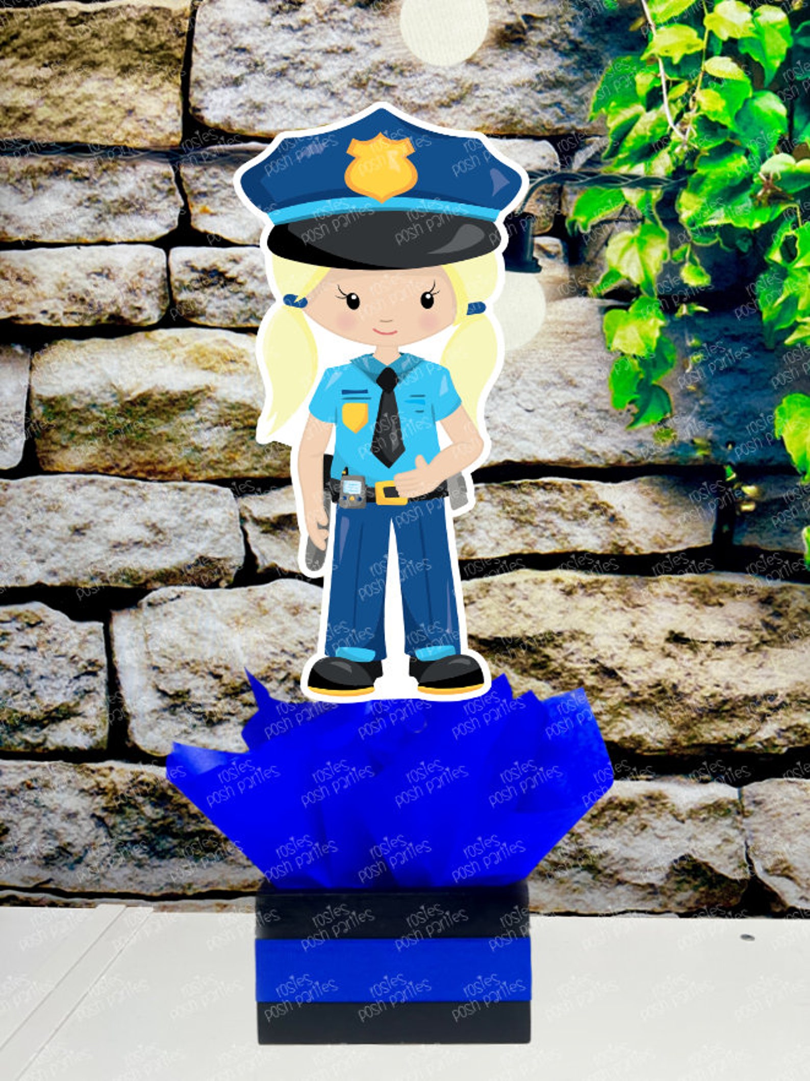 Police Theme Decoration | Cops and Robbers Birthday | First Responder ...