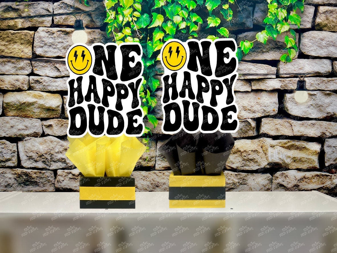 One Happy Dude | First Birthday | Happy Dude Theme | One Happy Dude ...