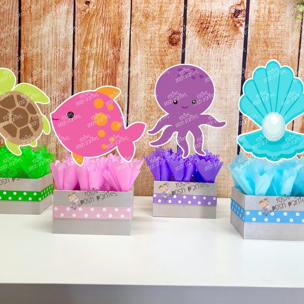 Mermaid Centerpieces - Etsy