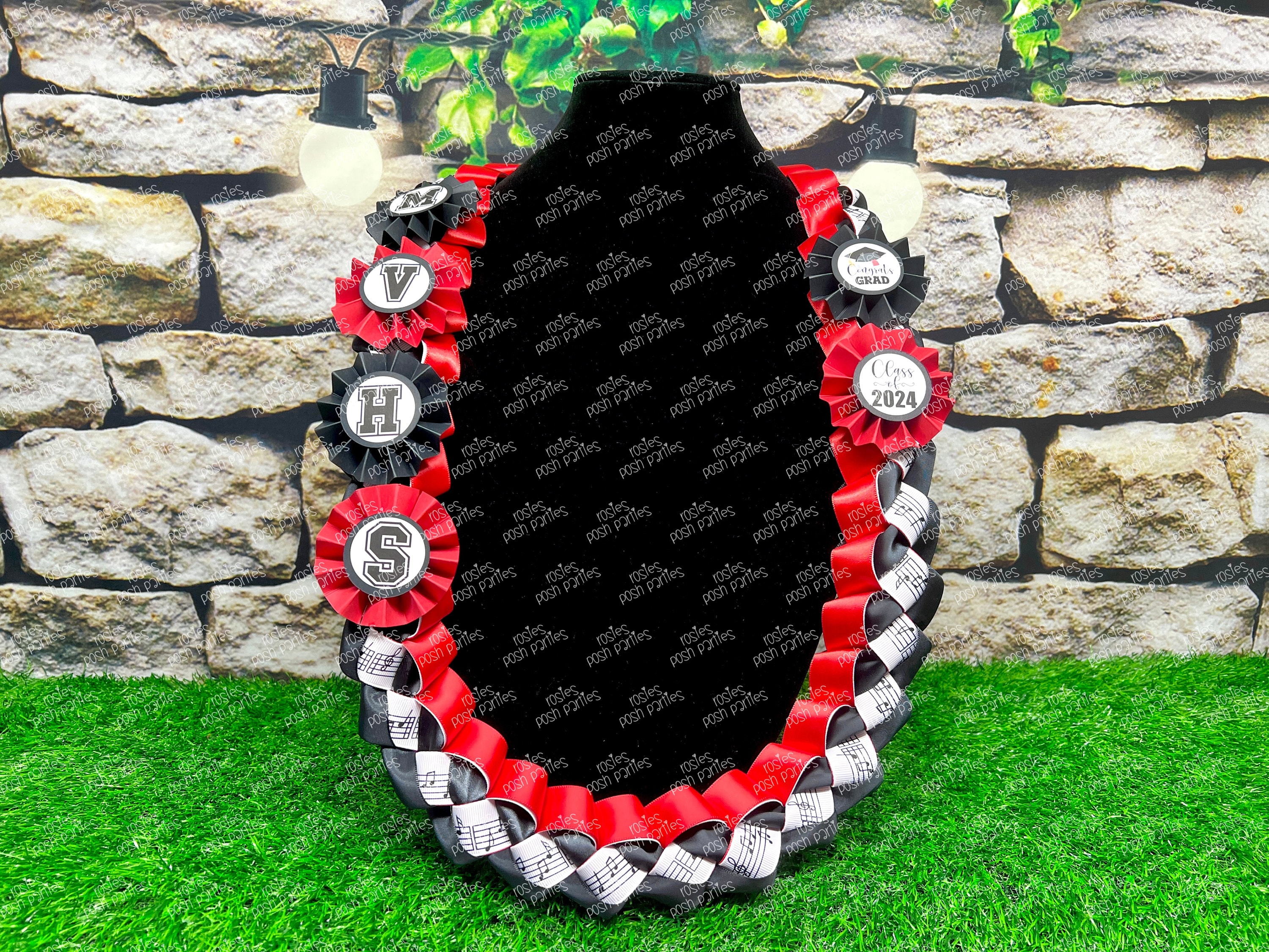 Cheer Sports Graduation Lei | Promotion Gift Lei | Sports Senior Night ...