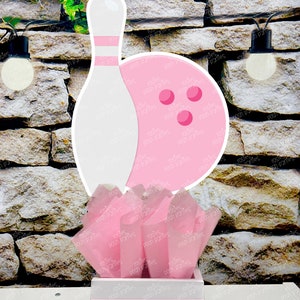 Bowling Theme Birthday Party Decoration Centerpiece Bowling Strike ...