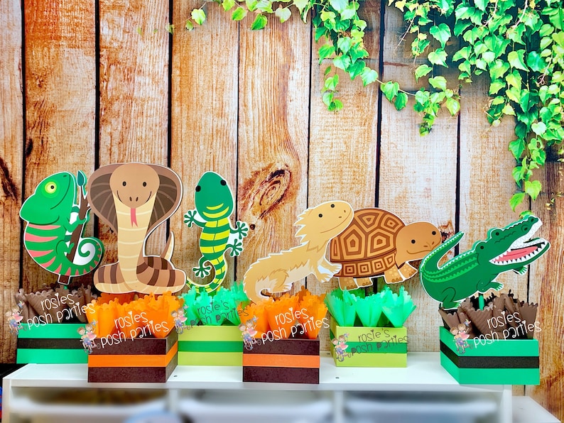 Reptile Theme Reptile Birthday Party Decoration Snake | Etsy