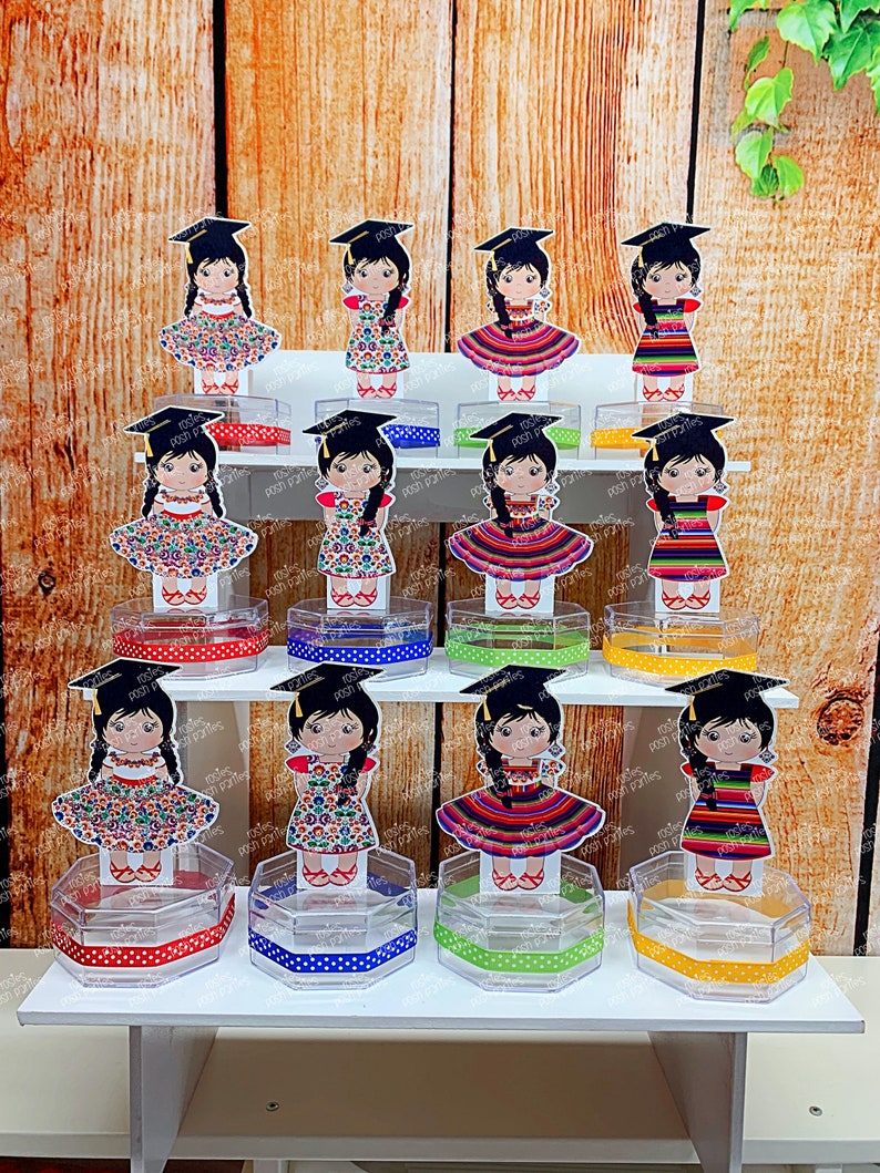 Mexican Graduation Theme Mexican Grad Girl Party Favor - Etsy