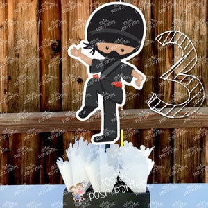 Ninja Birthday Ninja Party Ninja Centerpiece Decoration Ninja - Etsy