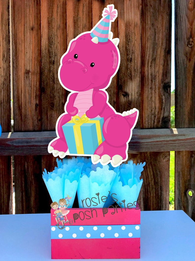 Pink Dinosaur Theme Pink Dinosaur Baby Shower Hatching - Etsy