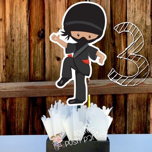 Ninja Birthday Ninja Party Ninja Centerpiece Decoration Ninja | Etsy
