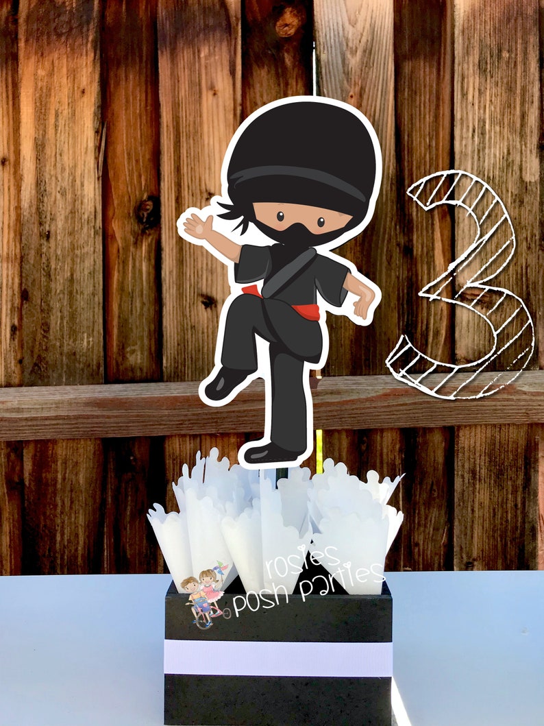 Ninja Birthday Ninja Party Ninja Centerpiece Decoration Ninja | Etsy