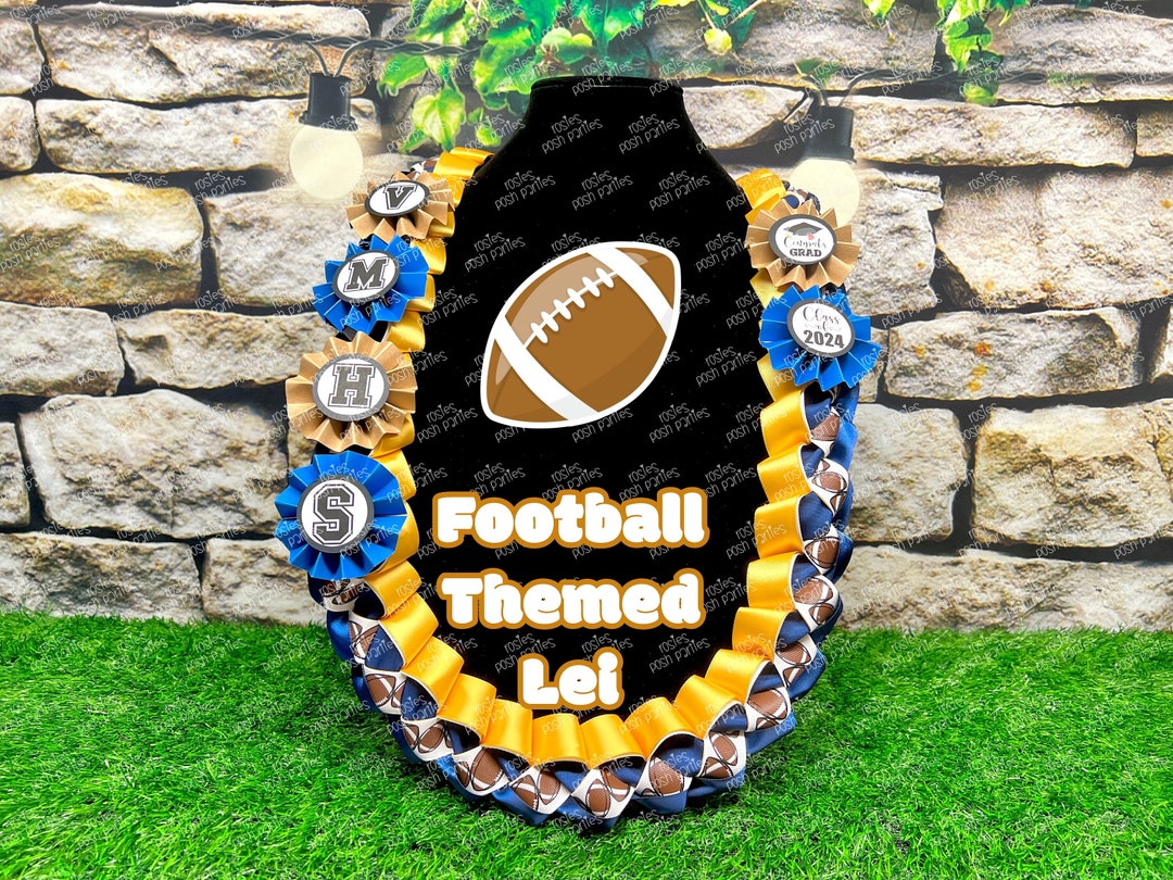 Football Sports Graduation Lei | Promotion Gift Lei | Sports Senior ...