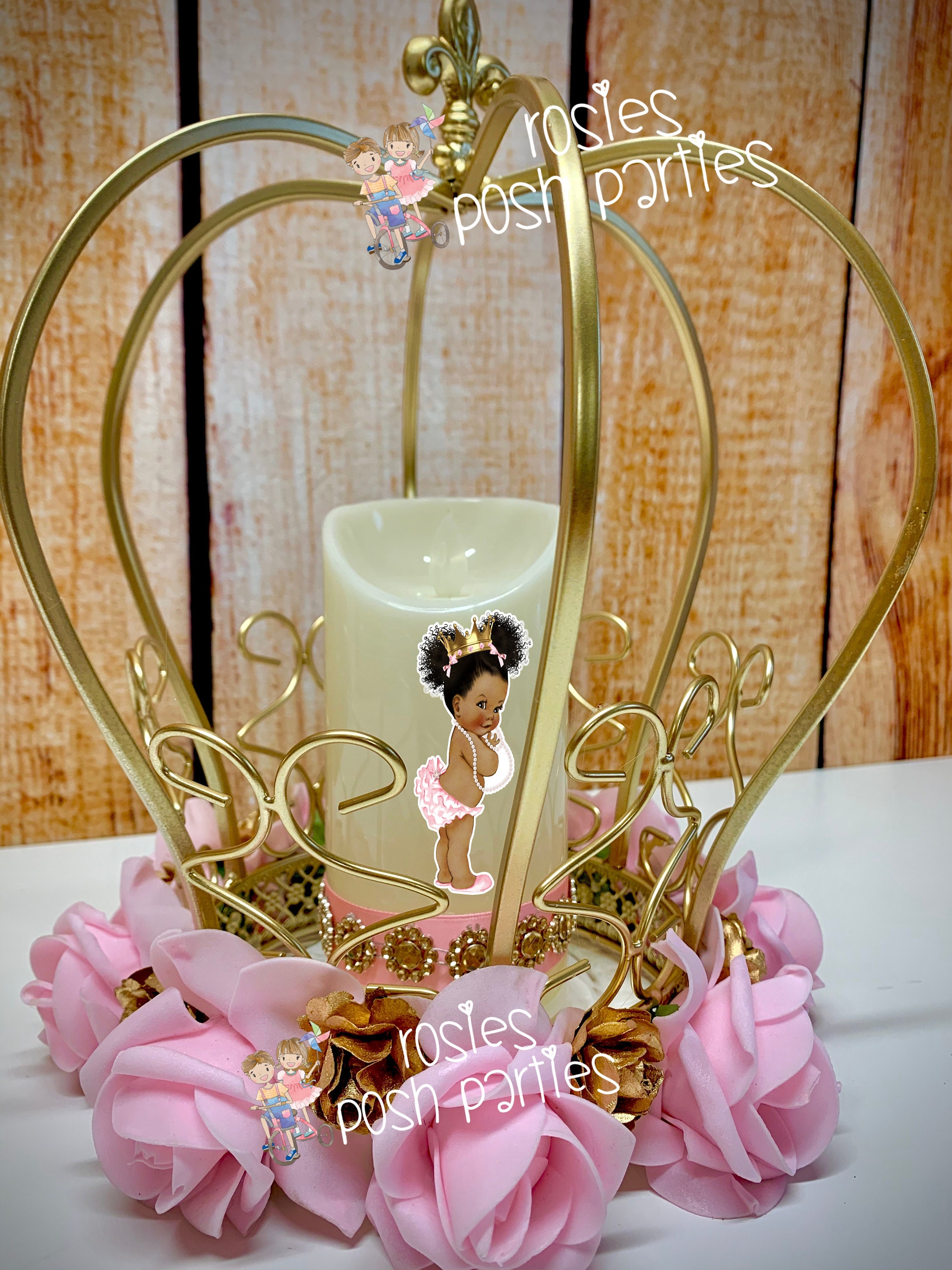Royal Princess Theme Pink and Gold Theme Little Princess - Etsy