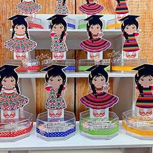 Mexican Graduation Theme Mexican Grad Girl Party Favor - Etsy