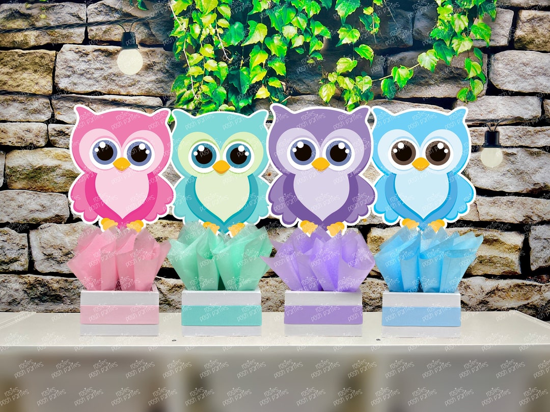 Tema de baby shower de búho / Fiesta de búho / Ducha de ulular de búho ...