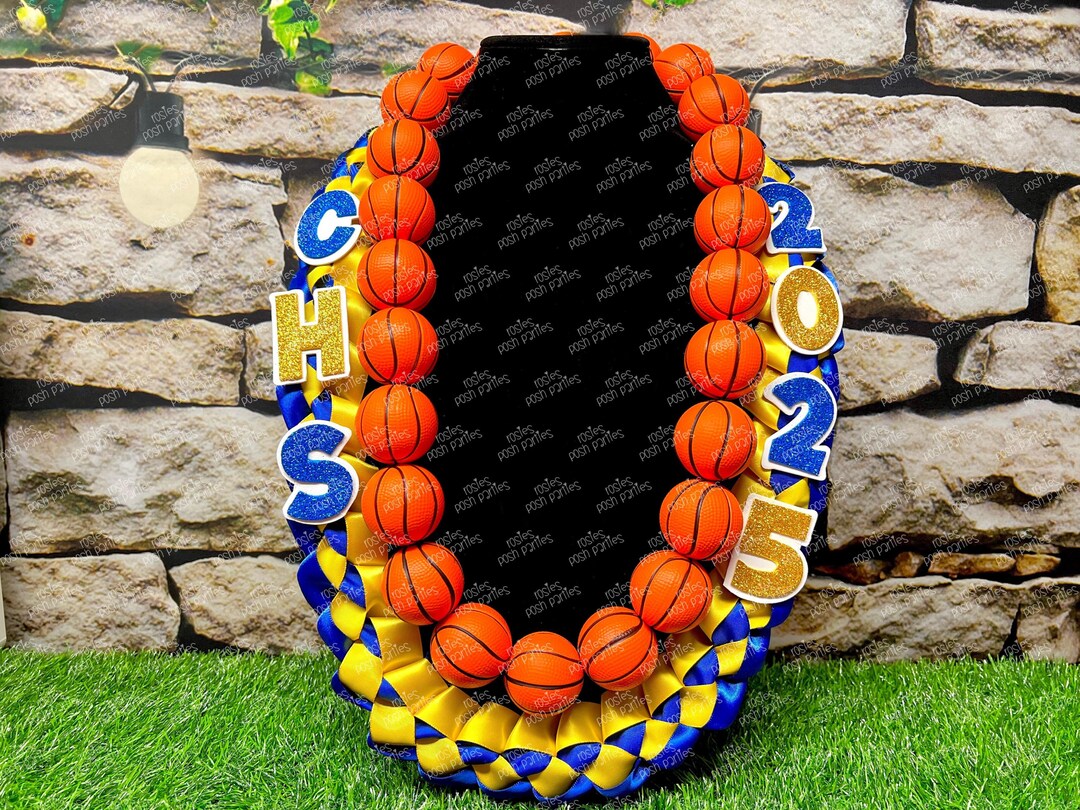 Basketball Ball Lei | Promotion Gift Lei | Graduation Sports Lei ...