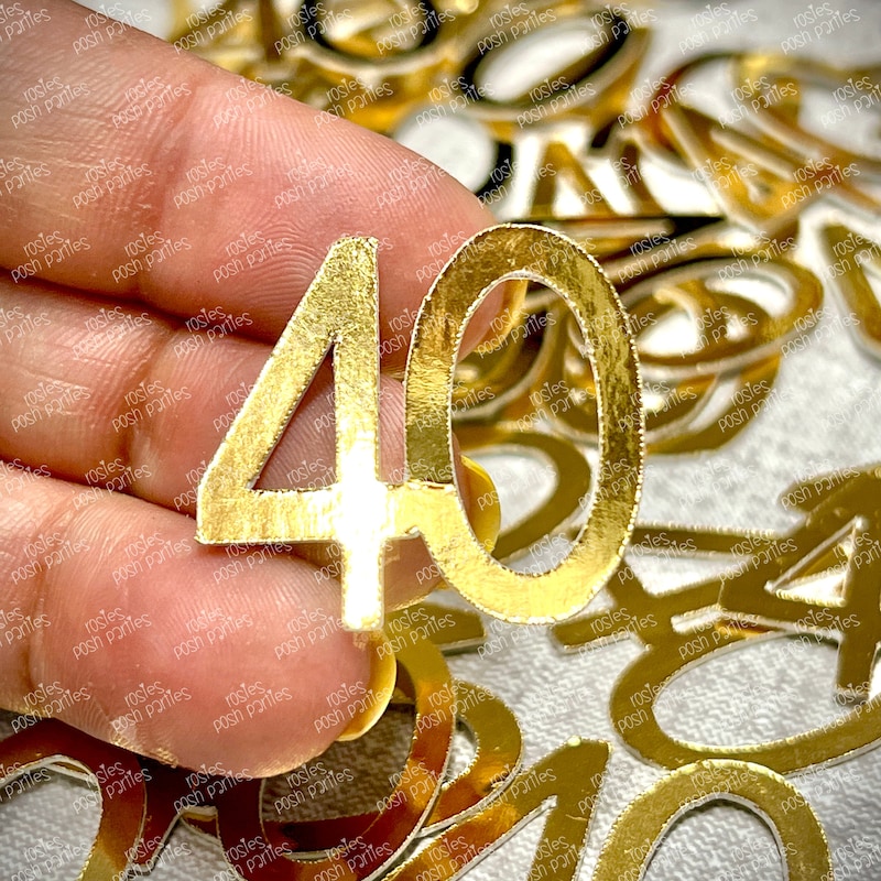 Gold Table Number Pieces - Etsy