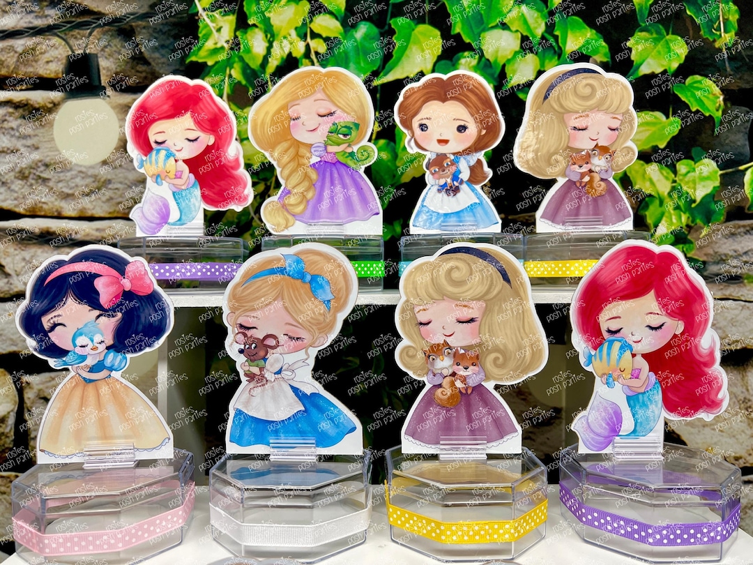 Little Princess Birthday Theme Favors | Candy Jar Favor | Princess ...