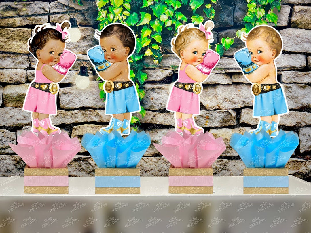 Boxing Main Event Baby Shower Theme | Gender Reveal Boxing Theme ...