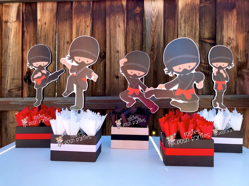 Ninja Birthday Ninja Party Ninja Centerpiece Decoration Ninja | Etsy