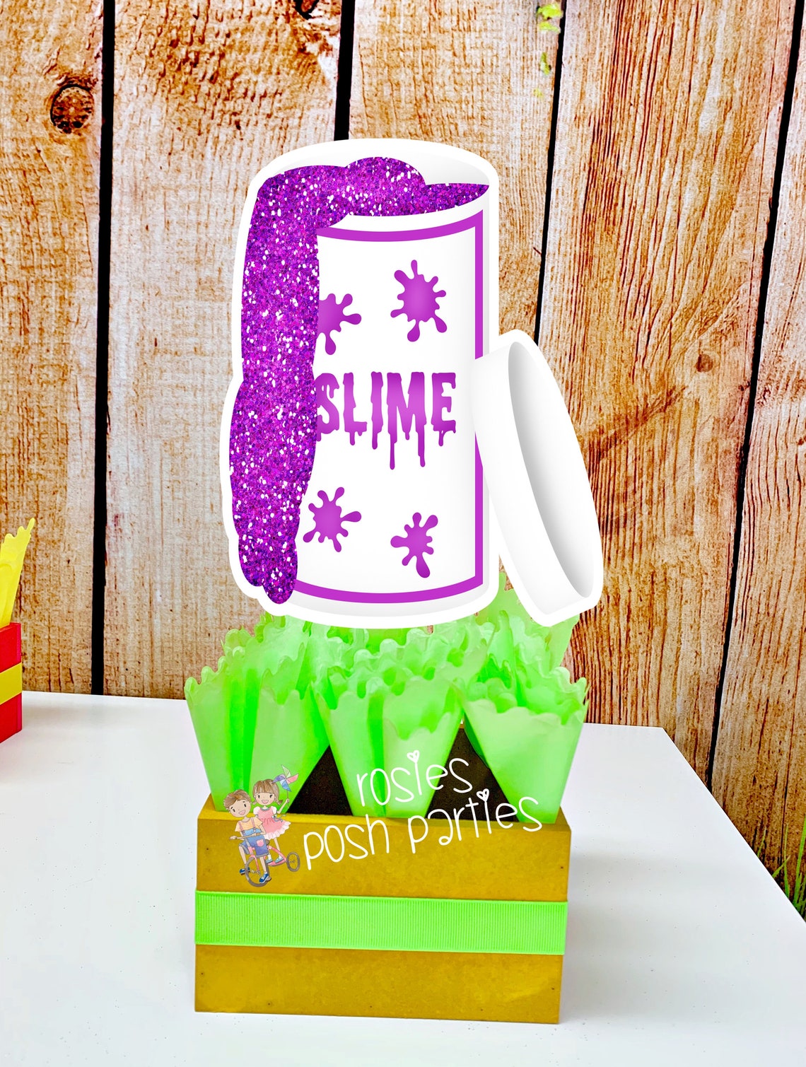Slime Birthday Party Theme Slime Bash Slime Party Decor | Etsy