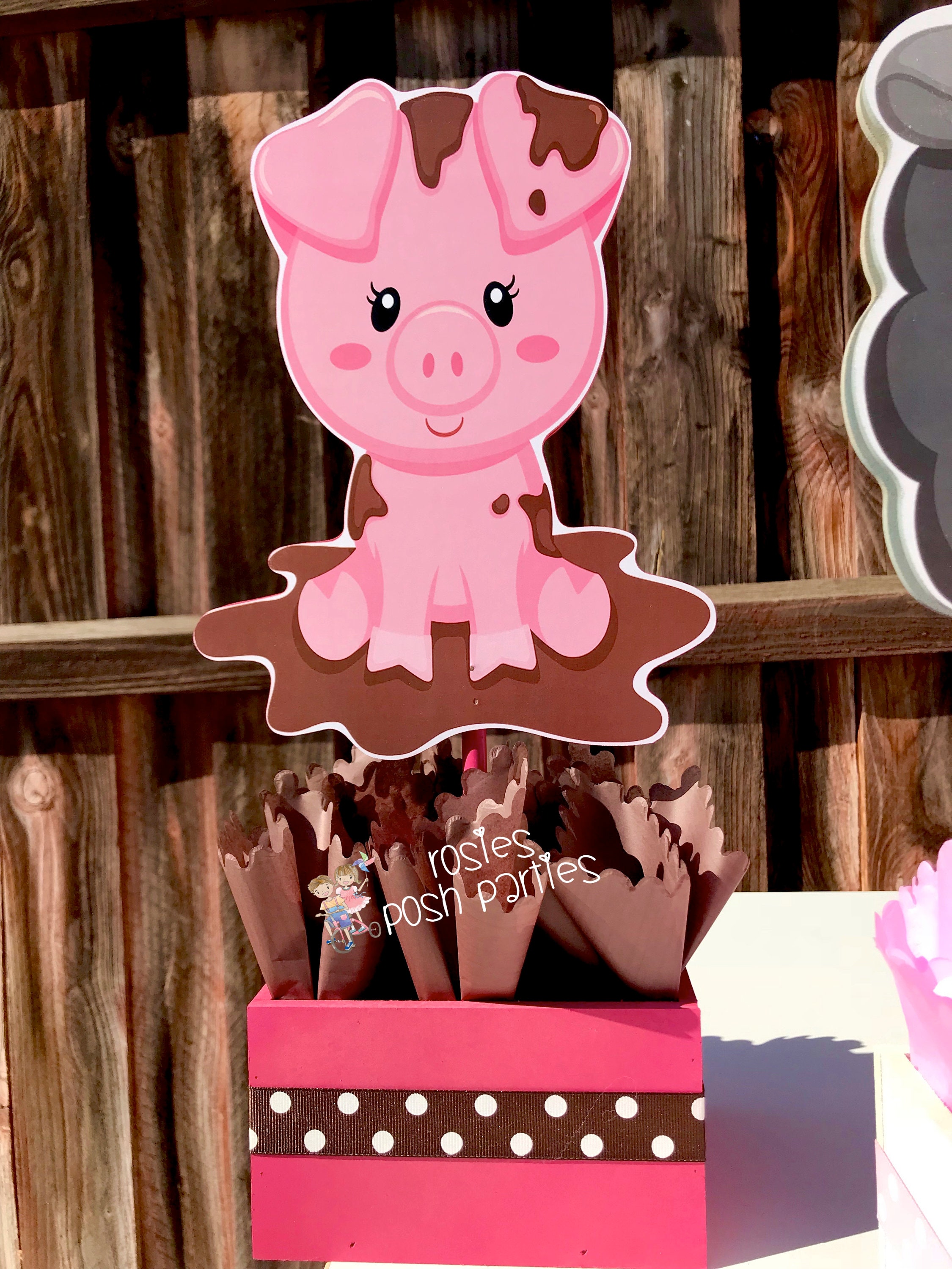 Pink Farm Theme Girl Farm Birthday Pink Farm Party Farm | Etsy