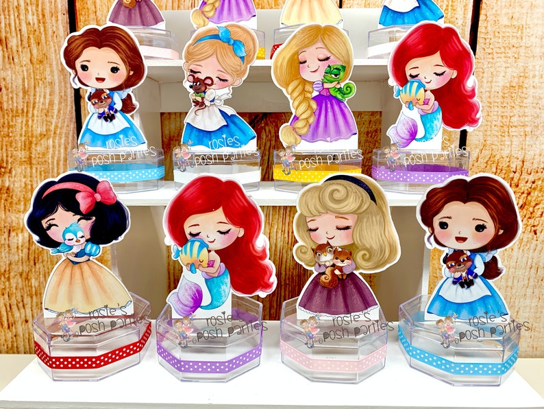 Little Princess Birthday Theme Favors Candy Jar Favor | Etsy