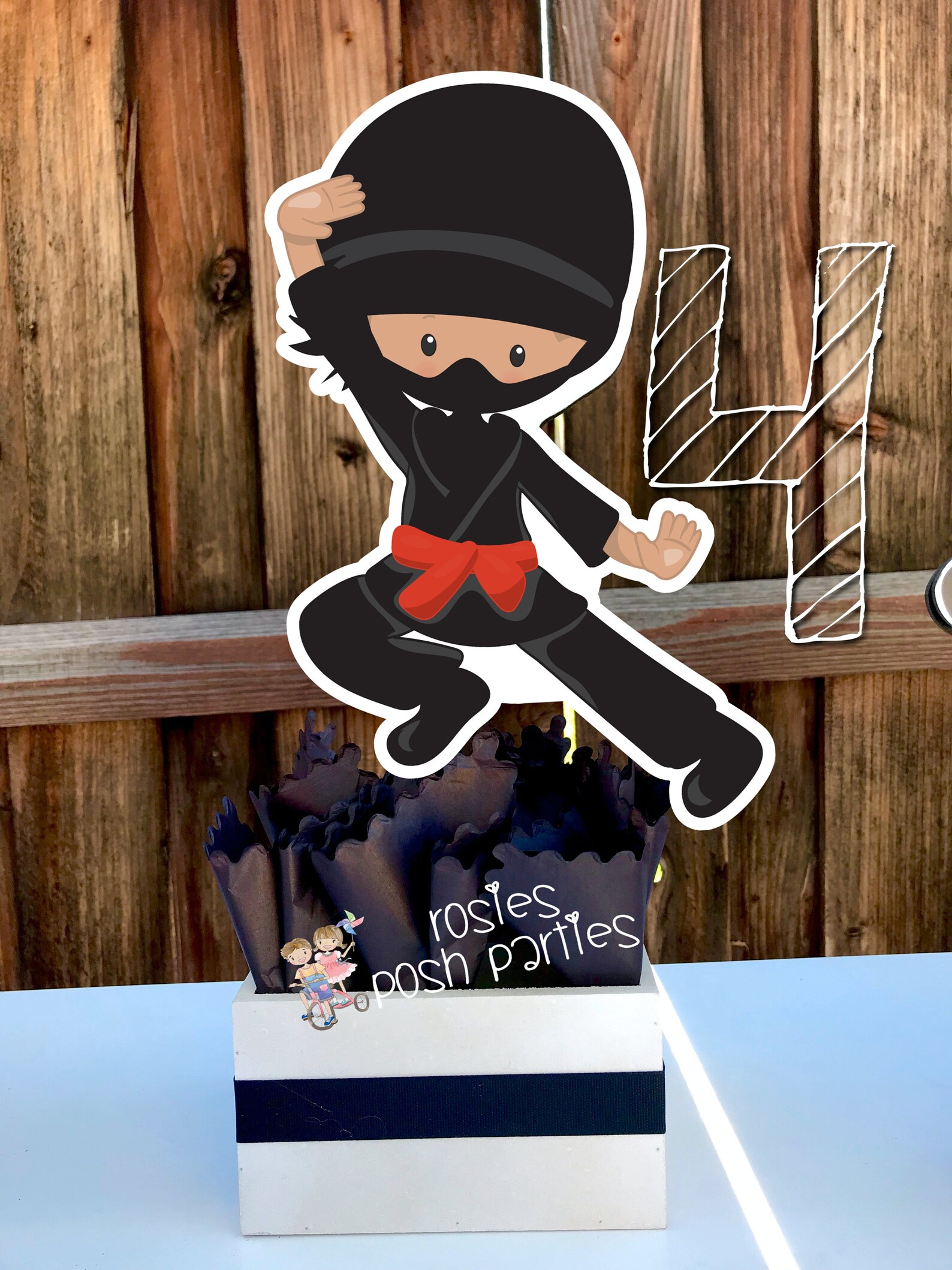 Ninja Birthday Ninja Party Ninja Centerpiece Decoration Ninja | Etsy