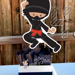 Ninja Birthday Ninja Party Ninja Centerpiece Decoration Ninja - Etsy