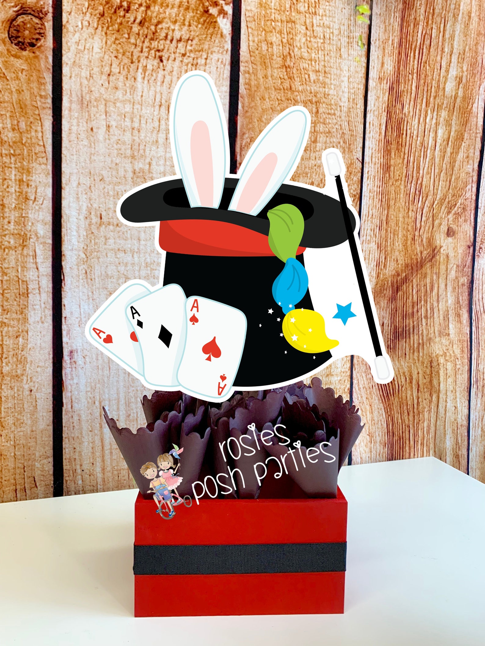 Magician Birthday Decorations Magician Centerpiece Magic Show - Etsy