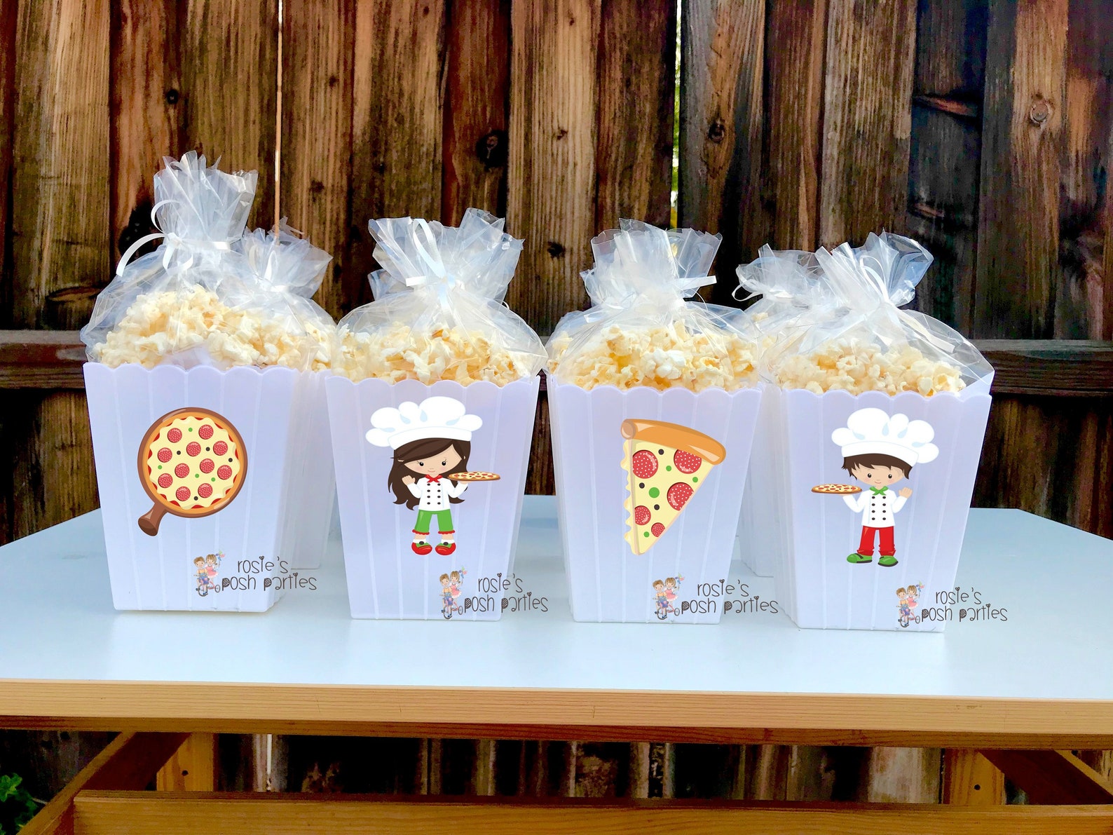 Pizza Party Birthday Party Favor Centerpiece Pizza Party Decoration ...