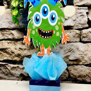Monsters Birthday | Monster Theme | Cute Monsters Party Centerpiece ...