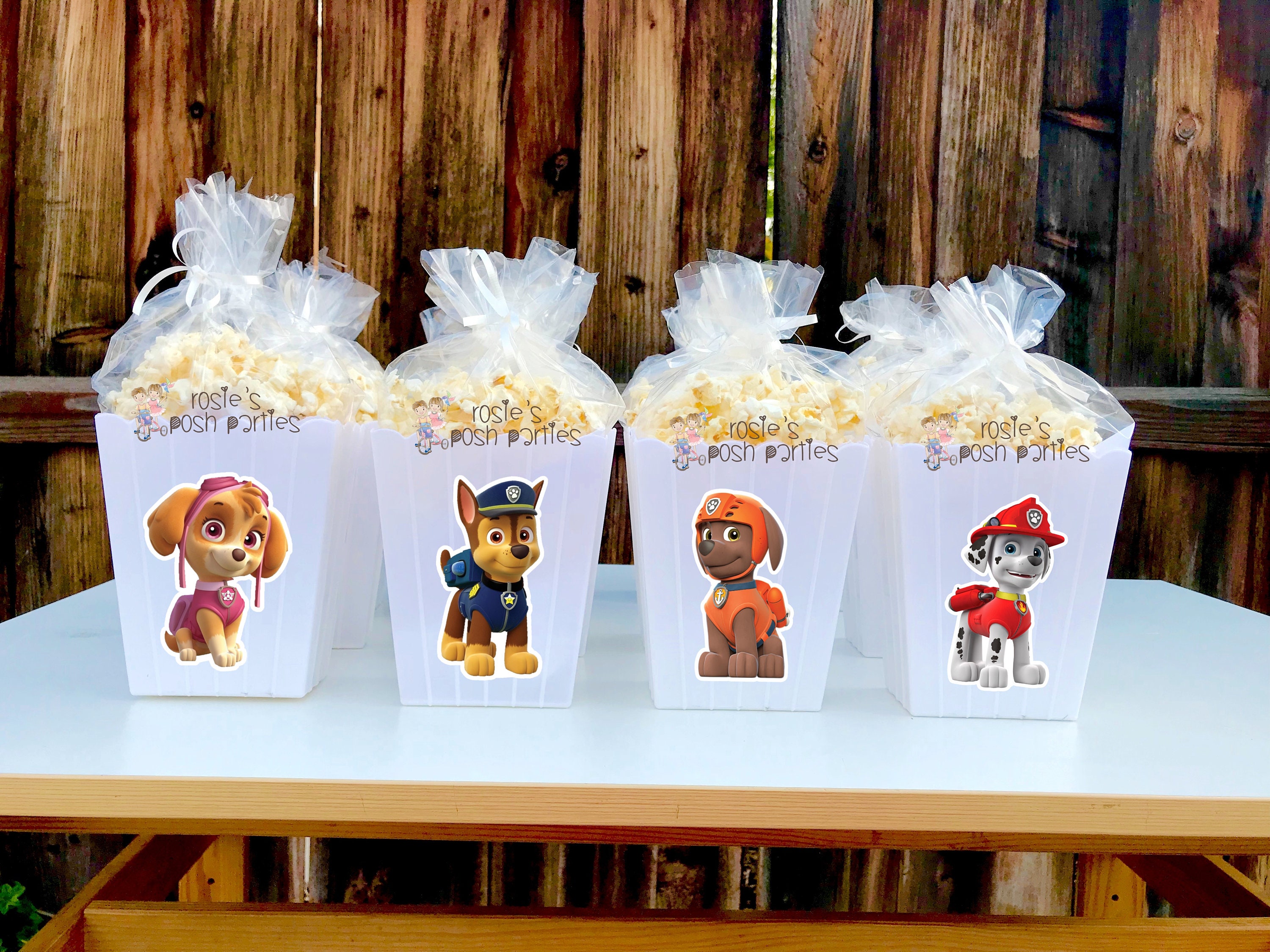 Paw Patrol Theme Paw Patrol Party Favors Paw Patrol Etsy