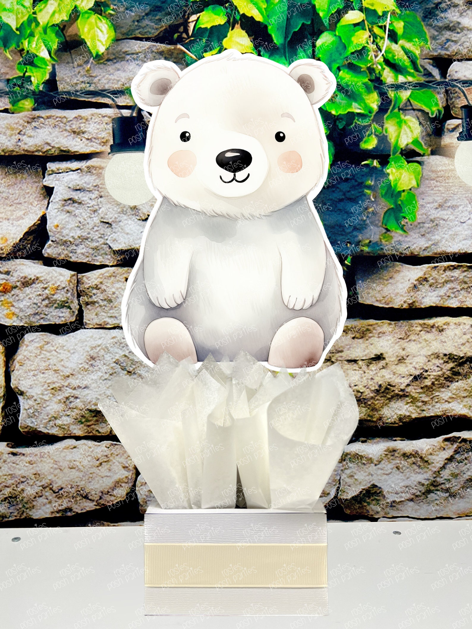 Arctic Theme Arctic Baby Shower Centerpiece Arctic Birthday Party Theme ...