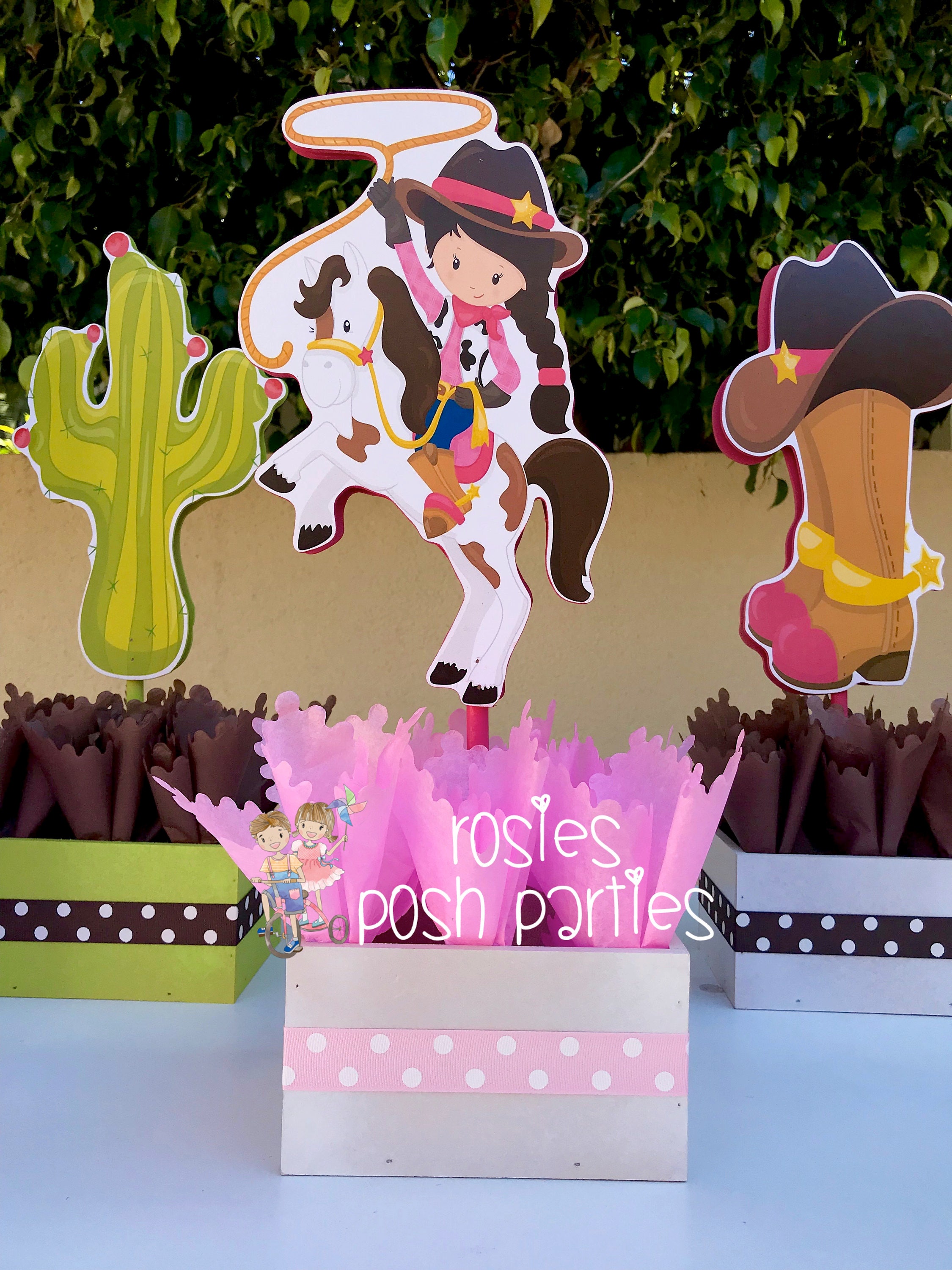 Cowgirl Theme Cowgirl Birthday Party Western Theme Pink | Etsy