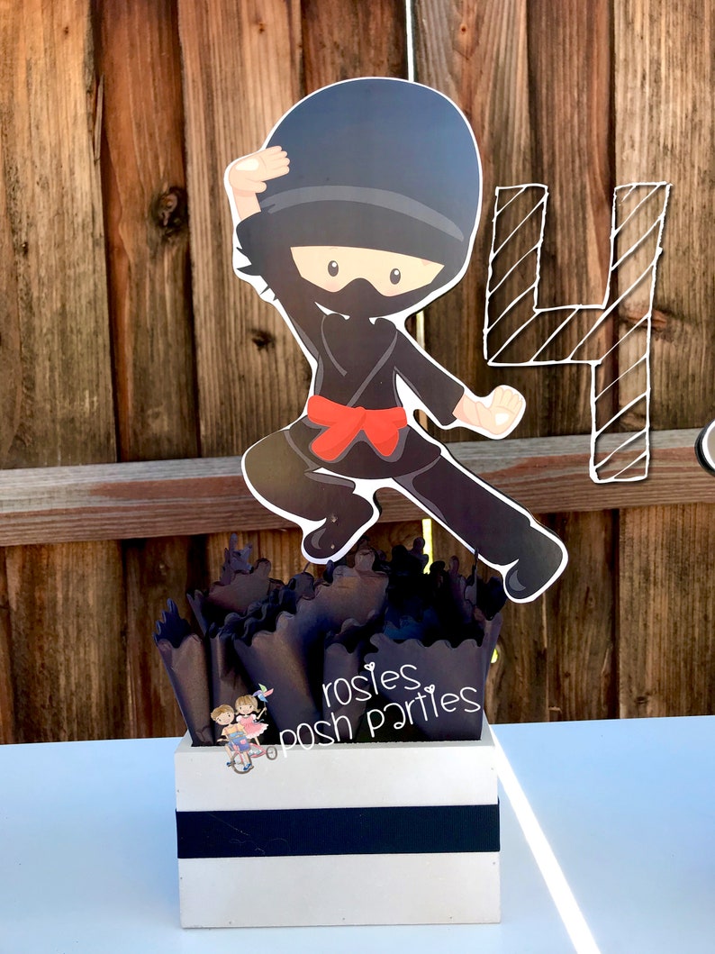Ninja Birthday Ninja Party Ninja Centerpiece Decoration Ninja | Etsy