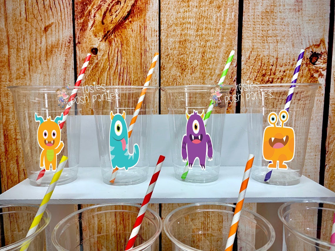 Monster Birthday Decoration Monster Theme Little Monster - Etsy