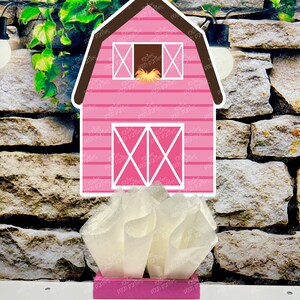 Pink Farm Theme | Girl Farm Birthday | Pink Farm Party | Farm ...
