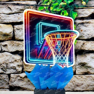 Cosmic Neon Basketball | Cosmic Theme Birthday | Night Basketball ...