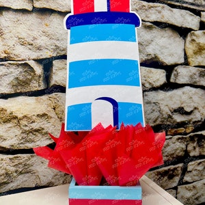 Nautical Boy Baby Shower Nautical Birthday Centerpiece for Guest Table ...