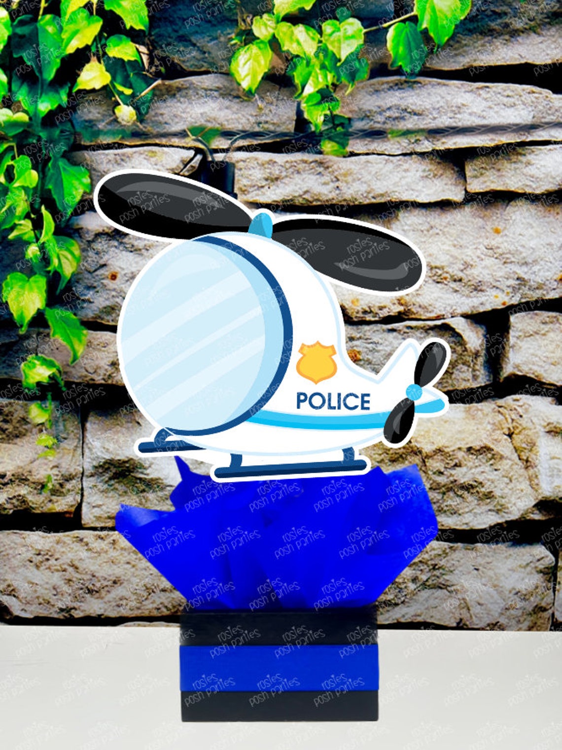 Police Theme Decoration | Cops and Robbers Birthday | First Responder ...