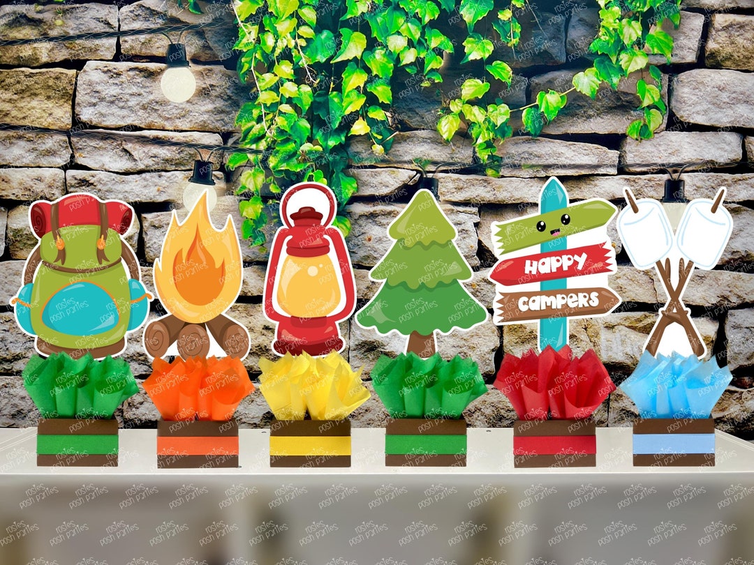 Camping Birthday | Campfire Party | Smores Fun Birthday | Great ...