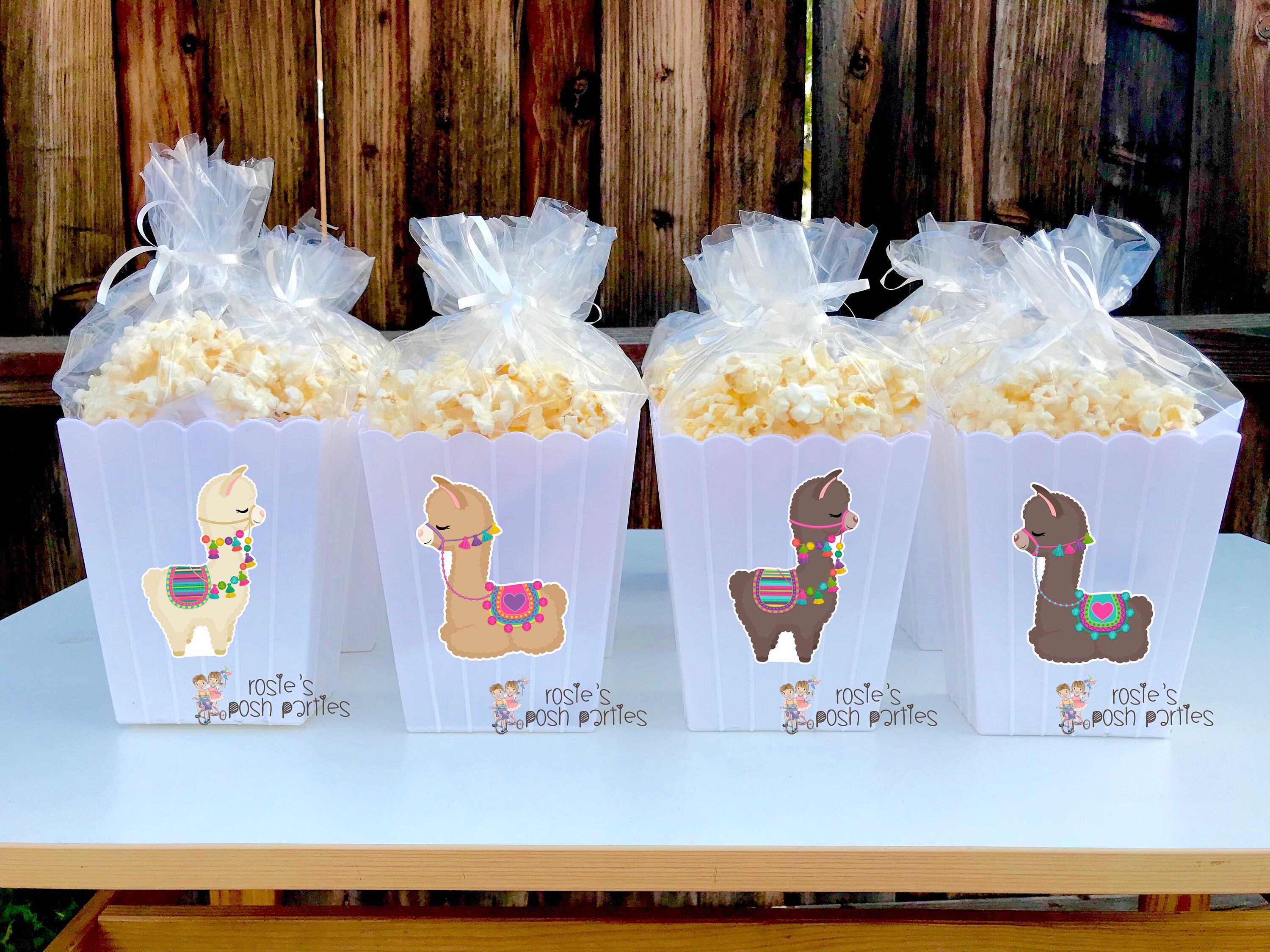 Llama Costume Birthday Party Favor Centerpiece Llama Party Decoration ...