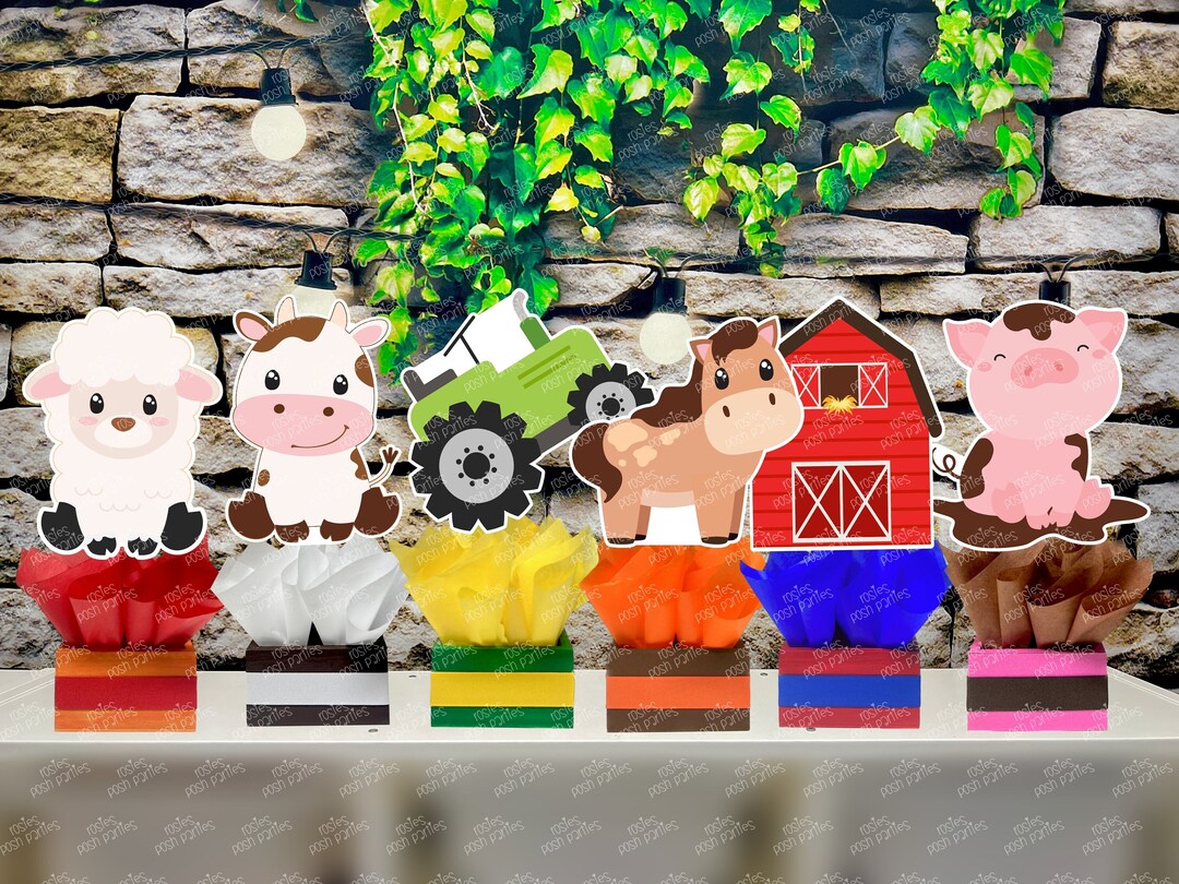 Farm Theme Birthday Theme | Farm Theme Baby Shower | Barn Yard Party ...