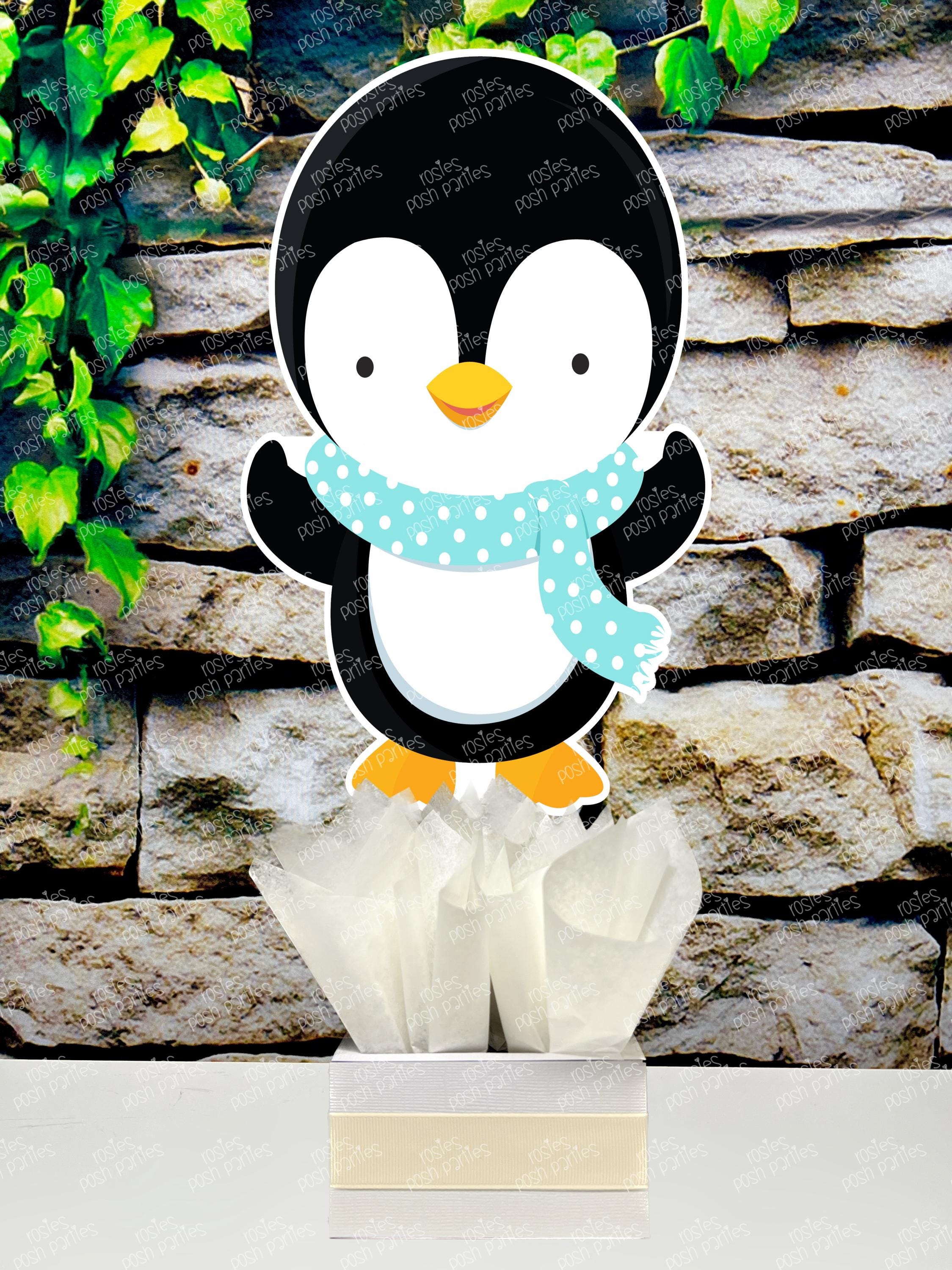 Penguin Birthday Theme | Winter Wonderland Centerpieces | Penguin Theme ...