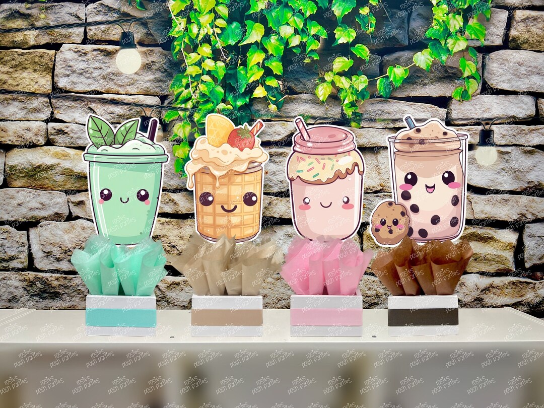 Milkshake Theme | Milk Shake Birthday Party | Monster Shake Baby Shower ...