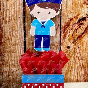Nautical Boy Baby Shower Nautical Birthday Centerpiece for - Etsy