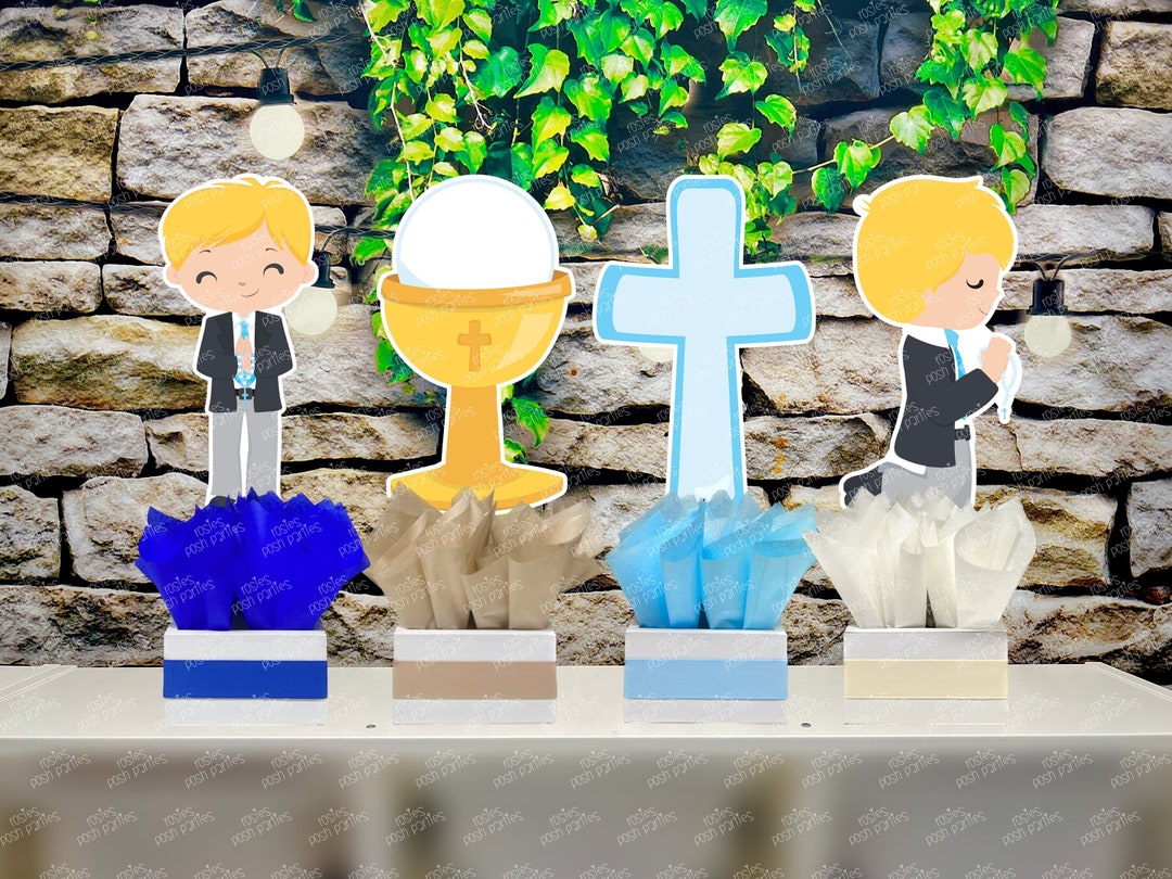 First Communion Theme | Primera Comunion Decoration Recuerdo | First ...