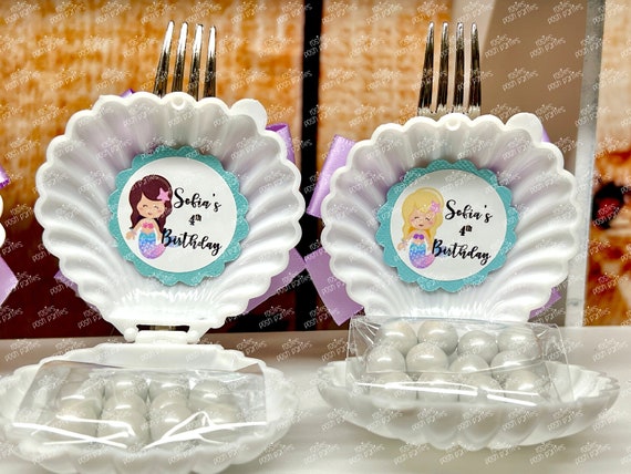 Mermaid Under The Sea Theme | Mermaid Baby Shower Party Favor | Mermaid ...