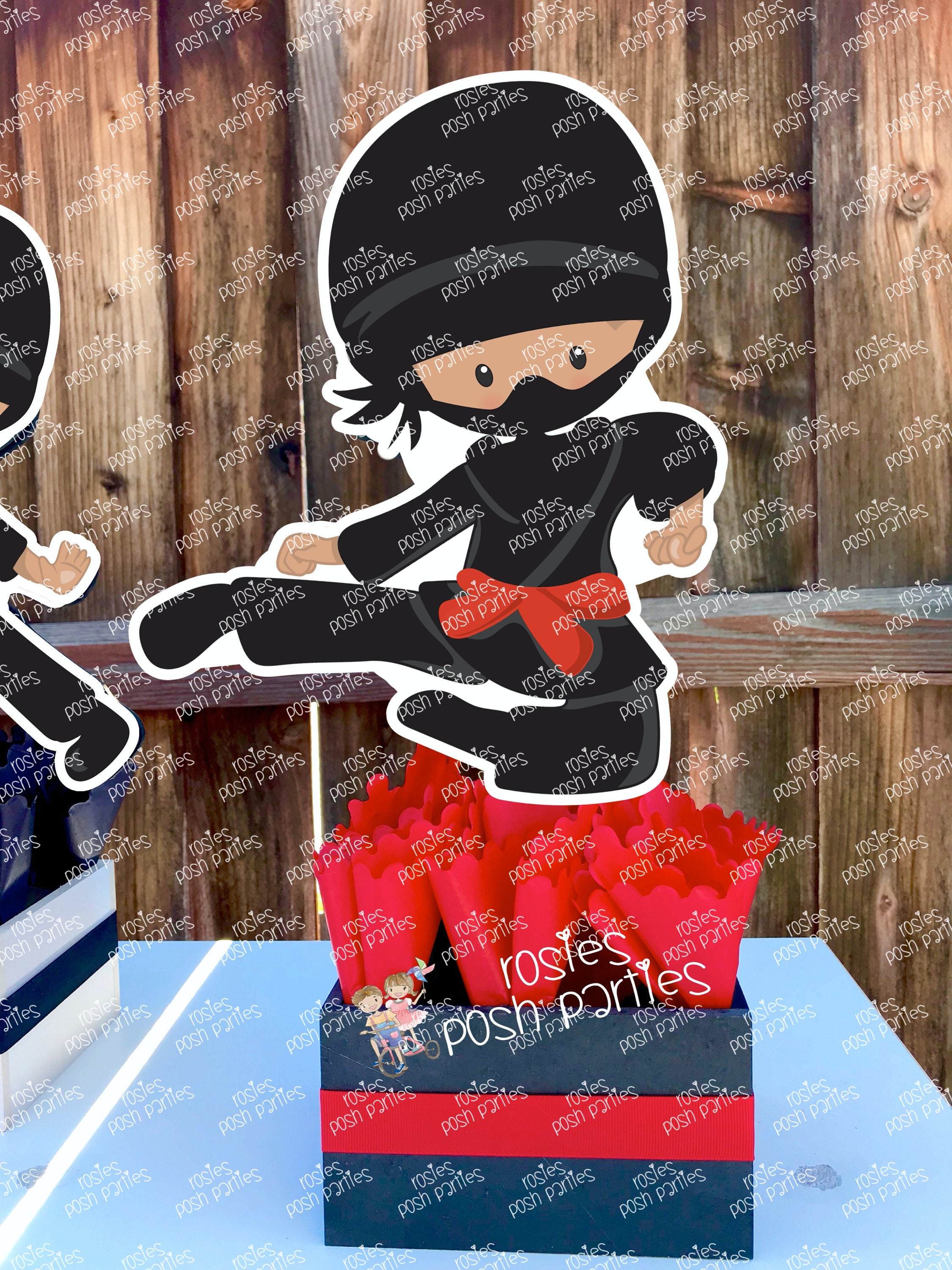 Ninja Birthday Ninja Party Ninja Centerpiece Decoration Ninja - Etsy