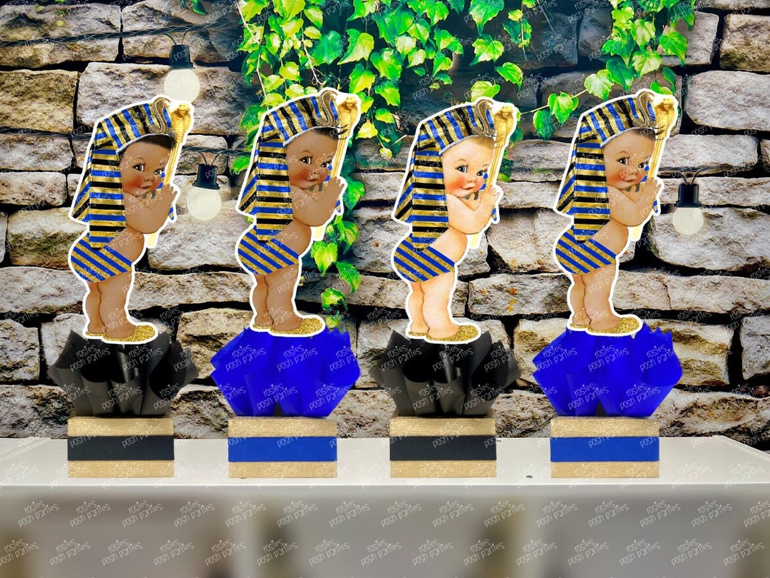 Pharaoh Prince Theme | Pharaoh Baby Shower | Egyptian Theme Baby Shower ...