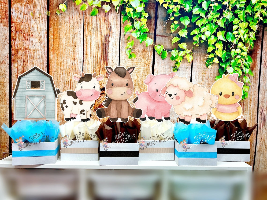 Farm Theme Birthday Theme Farm Theme Baby Shower Barn Yard - Etsy