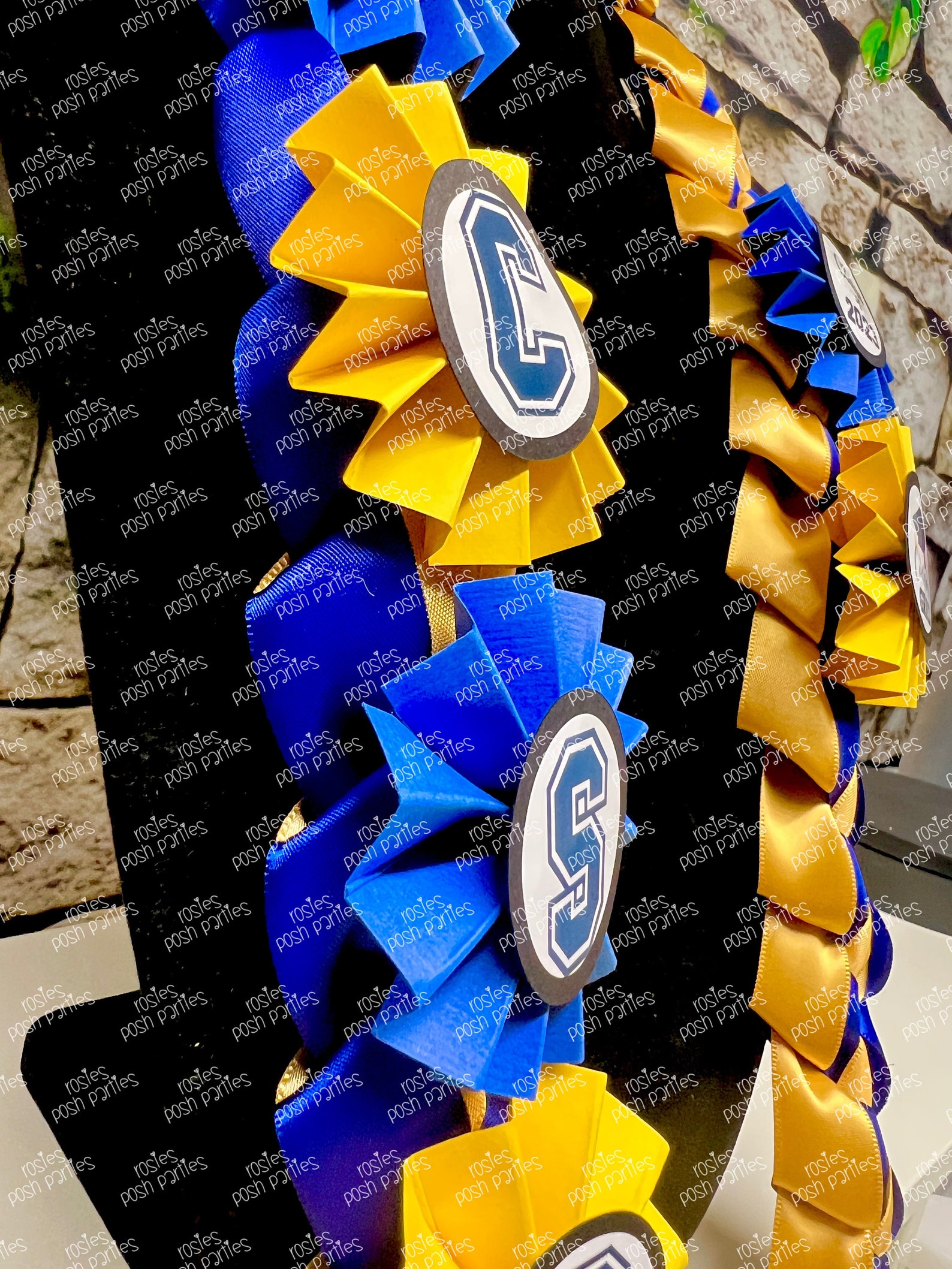 Graduation Lei | Promotion Gift Lei | Senior Night Gift Lei | Braided ...