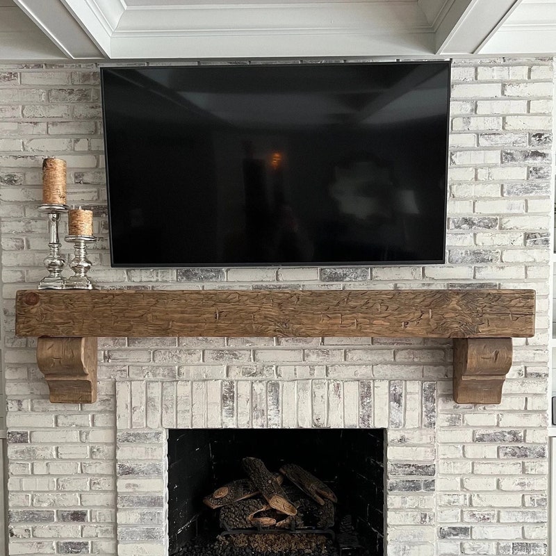 Mantle With Corbels - Etsy